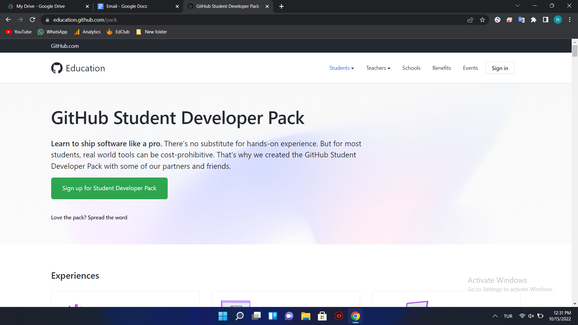 GitHub | اتحاد الطلبة السوريين في سكاريا